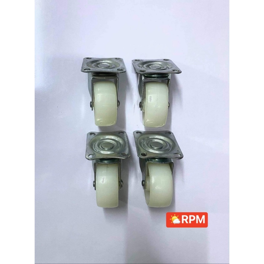 Butterfly 4 piece Nylon Caster Wheel Swivel Type 2” | Shopee Philippines