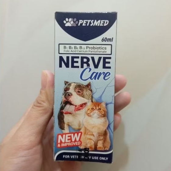 PETSMED NERVE CARE SYRUP - VITAMIN B-COMPLEX WITH PROBIOTICS FOR DOG ...