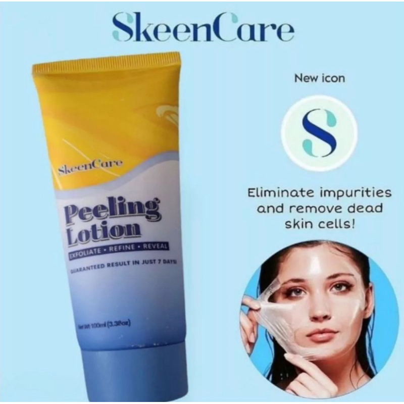 Original Skeen Care Peeling Lotion 100ml Whitens and Exfoliates Removes ...