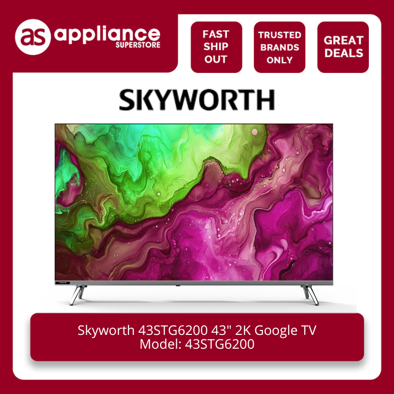 Skyworth 43STG6200 43″ 2K Google TV | Shopee Philippines