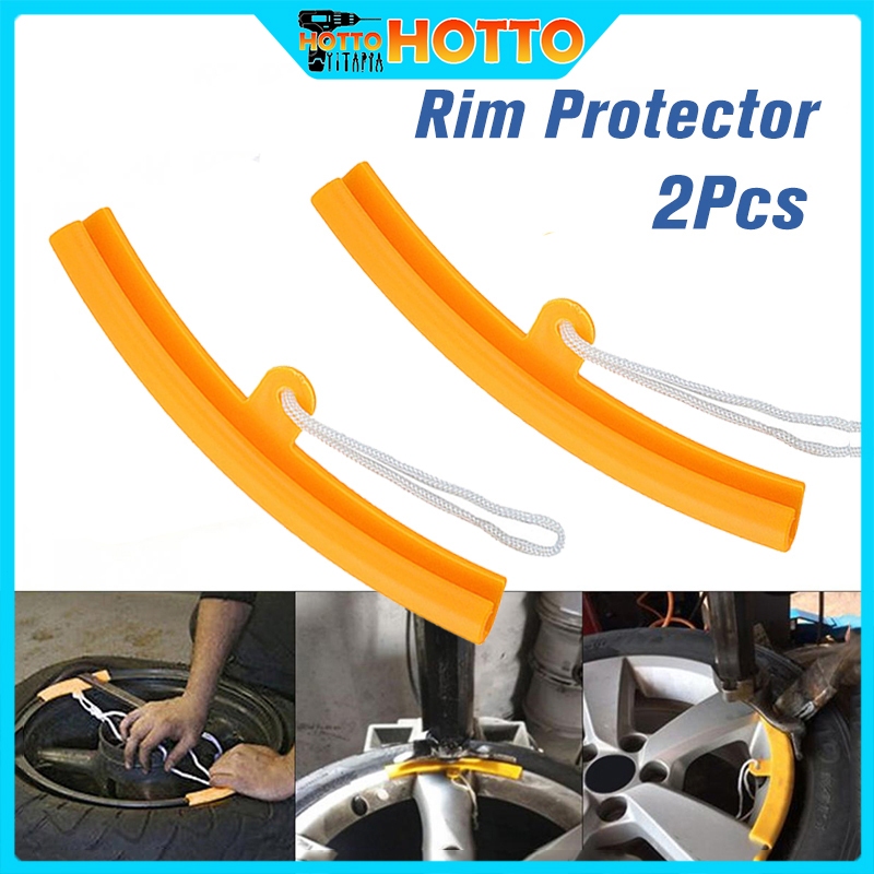 2PCS Tyre Rim Protector For Car Motorcycle Wheel Edge Protection ...