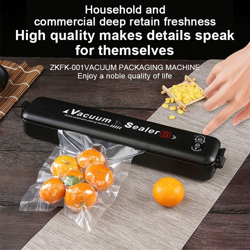 Automatic Vacuum Sealer Portable Vacuum Packaging Machine Food Plastic ...
