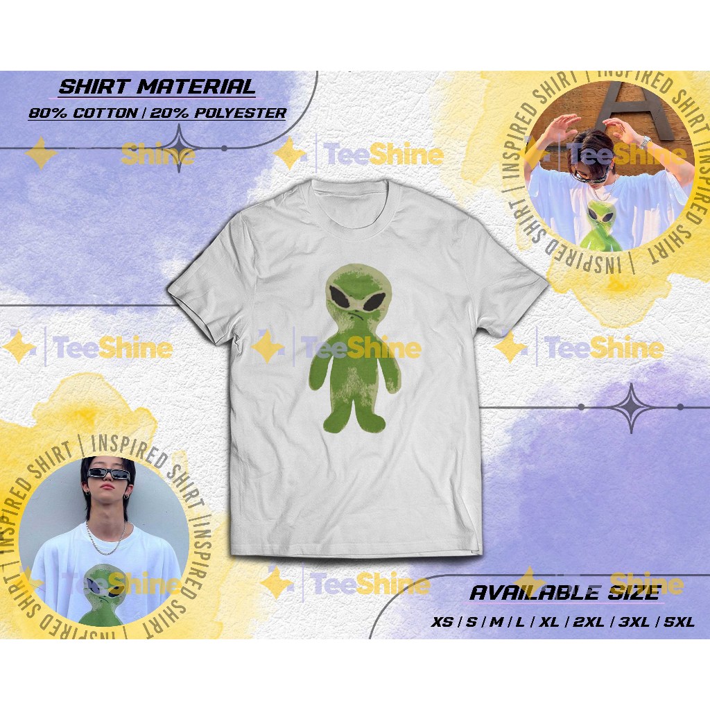 SVT THE8 ALIEN KPOP INSPIRED SHIRT | COTTON ROUNDNECK T-SHIRT | Shopee ...
