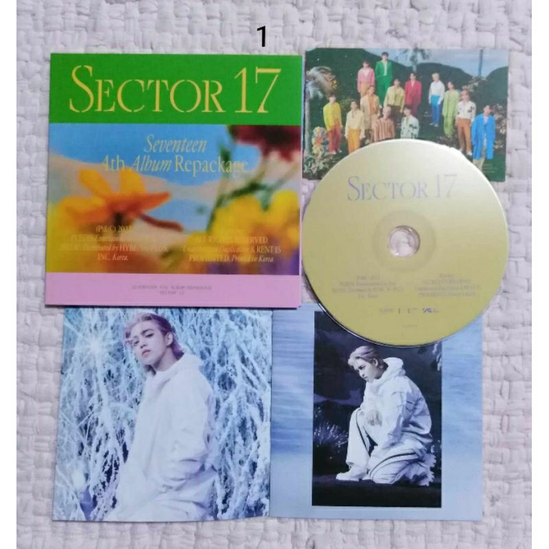 SEVENTEEN SECTOR 17 4th ALBUM REPACKAGE COMPACT VERSION UNSEALED 1 ...