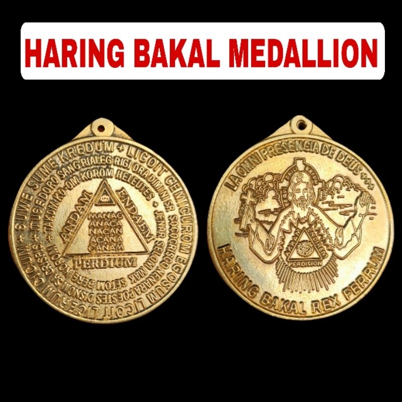 Haring Bakal Engraved Medallion | Shopee Philippines