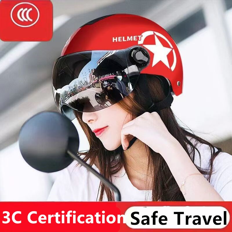 Universal Motorcycle Helmet 3C Certification ABS Protection Motorcycle ...