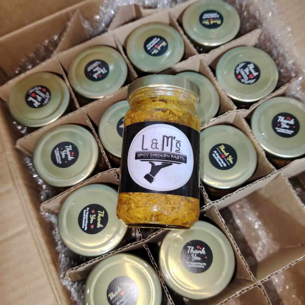 L&M SPICY CHICKEN PASTIL 220 GRAMS | Shopee Philippines