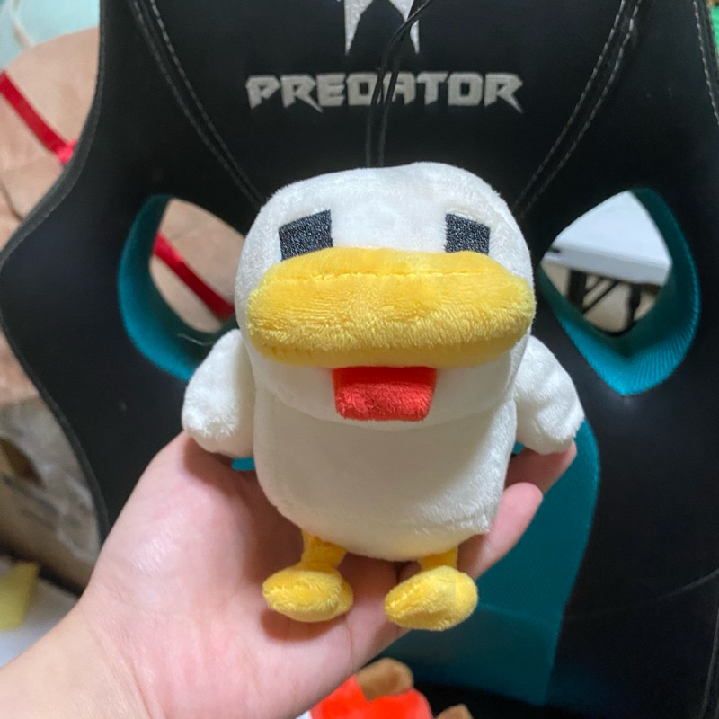RARE Minecraft Chicken plush charm | Shopee Philippines