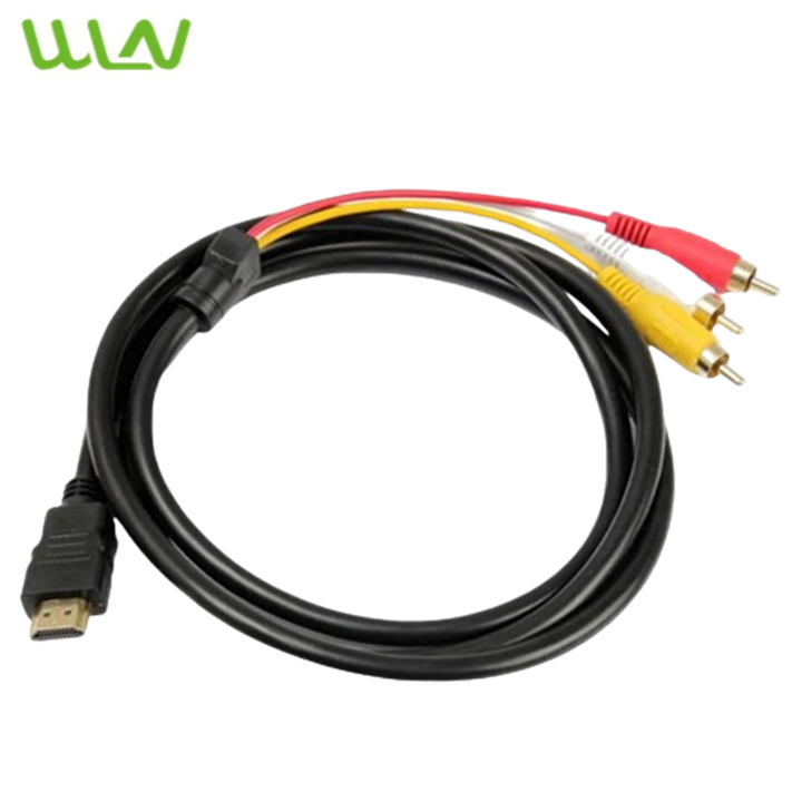 Full High Definition 1080P HDMI Cable to 3 RCA AV Cable Transmitter ...