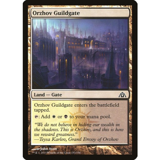 Orzhov Guildgate - Dragon's Maze | Shopee Philippines