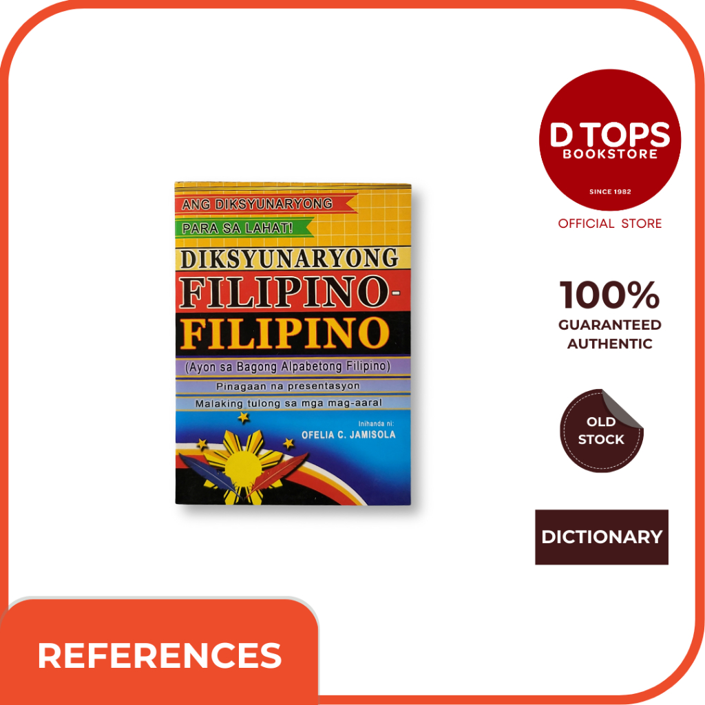 DIKSYUNARYONG FILIPINO-FILIPINO Ang Diksyunaryong Para Sa Lahat ...