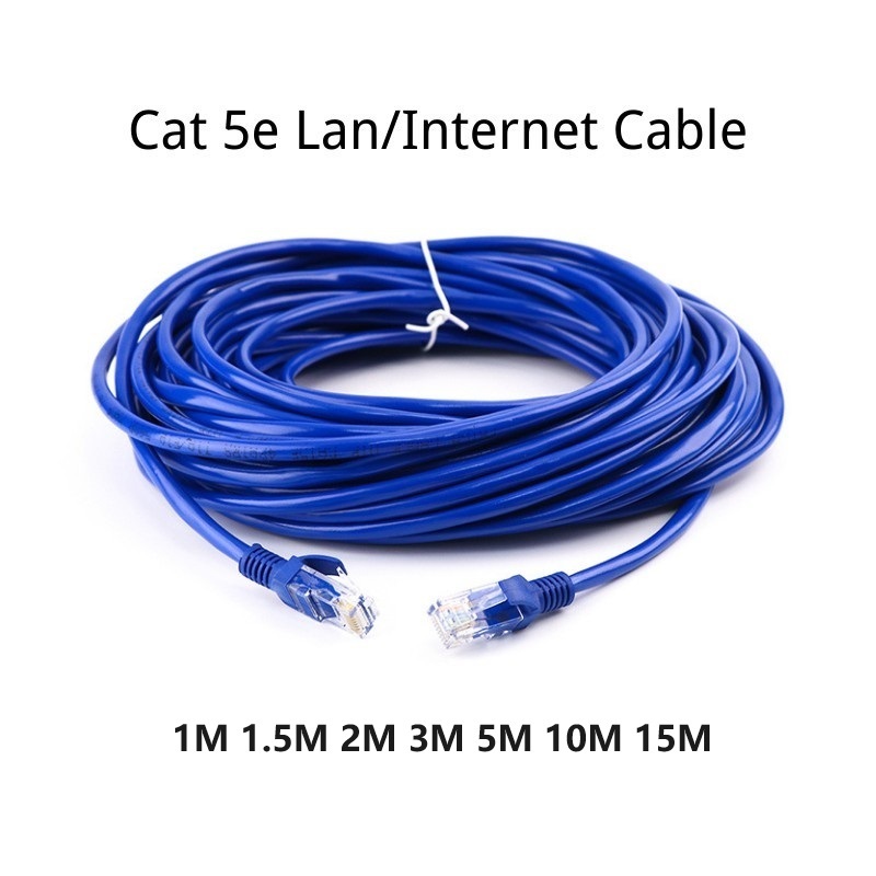 1M 1.5M 2M 3M 5M 10M 15M CAT5 RJ45 Ethernet cable Lan cable Internet network cable outdoor ...