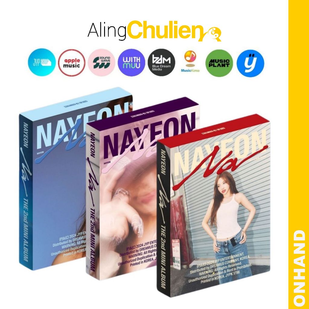 LD Event | Onhand NAYEON 2nd Mini Album - NA Reg ver w/ POB Option | Shopee Philippines