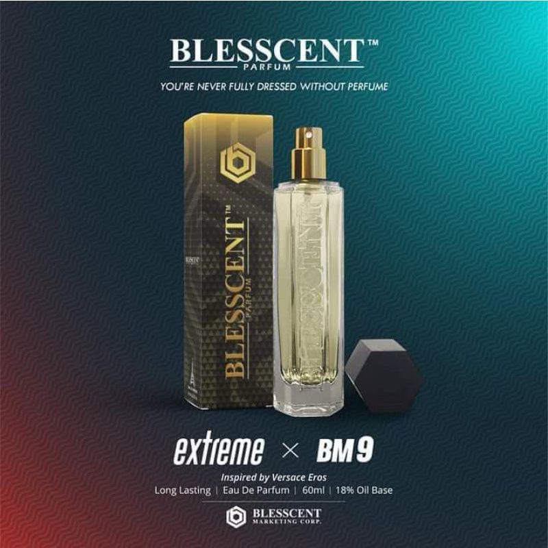 [BLESSCENT] Oil Based Perfume for Men | BM9 - EXTREME (60ml) | Shopee Philippines
