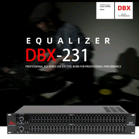 DBX 231/231s 2 SERIERS 31 band professional GRAPHIC EQUALIZER | Shopee Philippines