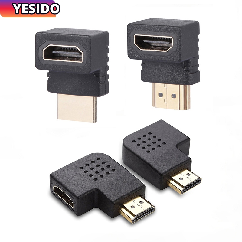 HDMI adapter extender male to female elbow suitable for monitor TV HD ...