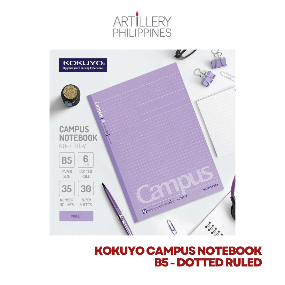 Kokuyo Campus Notebook B5 - Dotted Ruled Individual Notebooks | Shopee Philippines