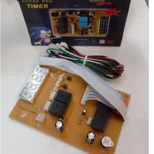 TIMER FOR PISONET PISO/LIMA 4 LED DIGIT DIGITAL TIMER DUAL RELAY ...
