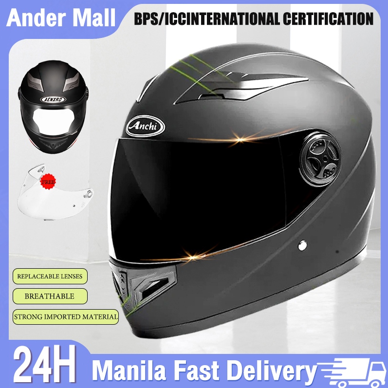 AENXRD 668 Double Miorr Full Face Motorcycle Helmet unisex full face ...