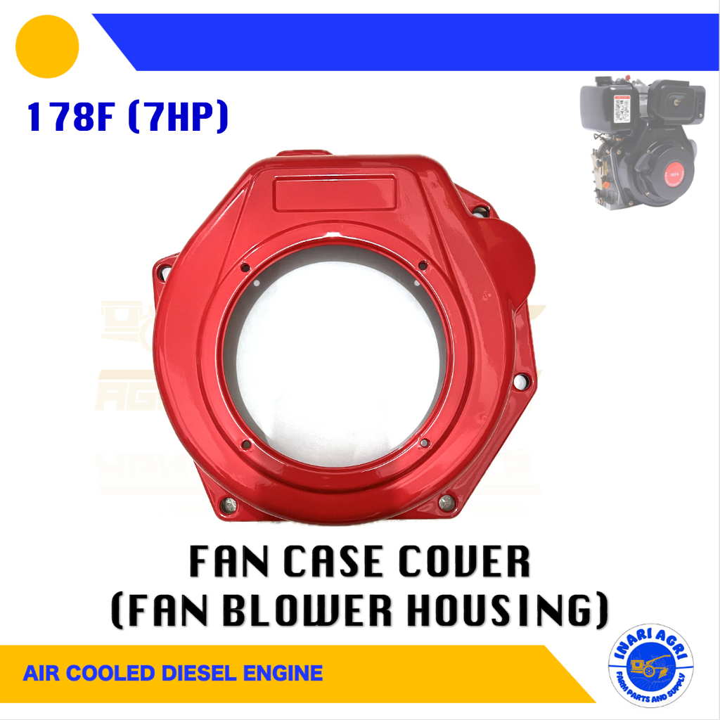 FAN CASE COVER FAN BLOWER HOUSING 178F 7HP AIR COOLED DIESEL ENGINE ...