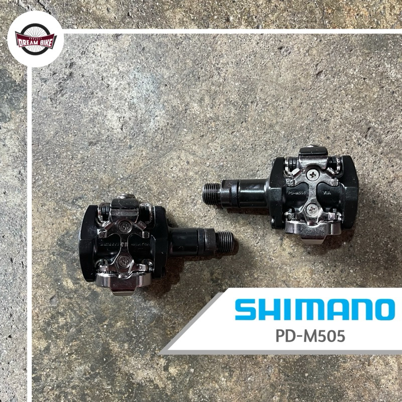 SHIMANO Non-Series Cleats Pedal for Mountain Bike PD-M505 | Shopee ...