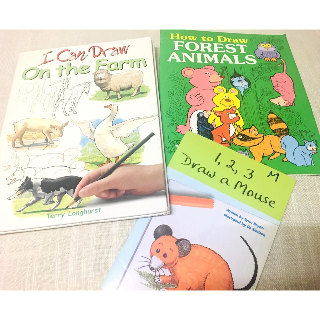 I Can Draw On the Farm, How To Draw Forest Animals, 123 Draw a Mouse ...