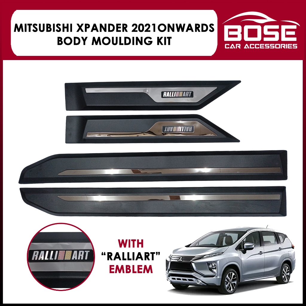 Bodykit Moulding for Mitsubishi Xpander 2018 - Onwards Model OEM Side ...
