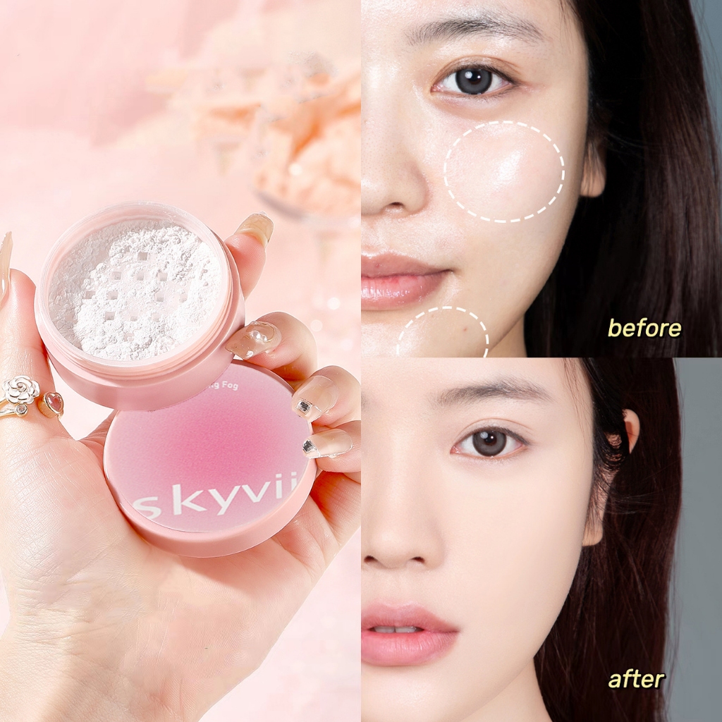 USLIKE Oil Control Loose Powder Refresh Lasting Makeup Setting Powder ...