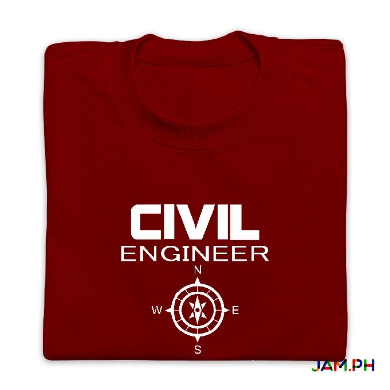 CIVIL-ENGINEER-STATEMENT-SHIRT MEN AND WOMEN COTTON COD | Shopee ...