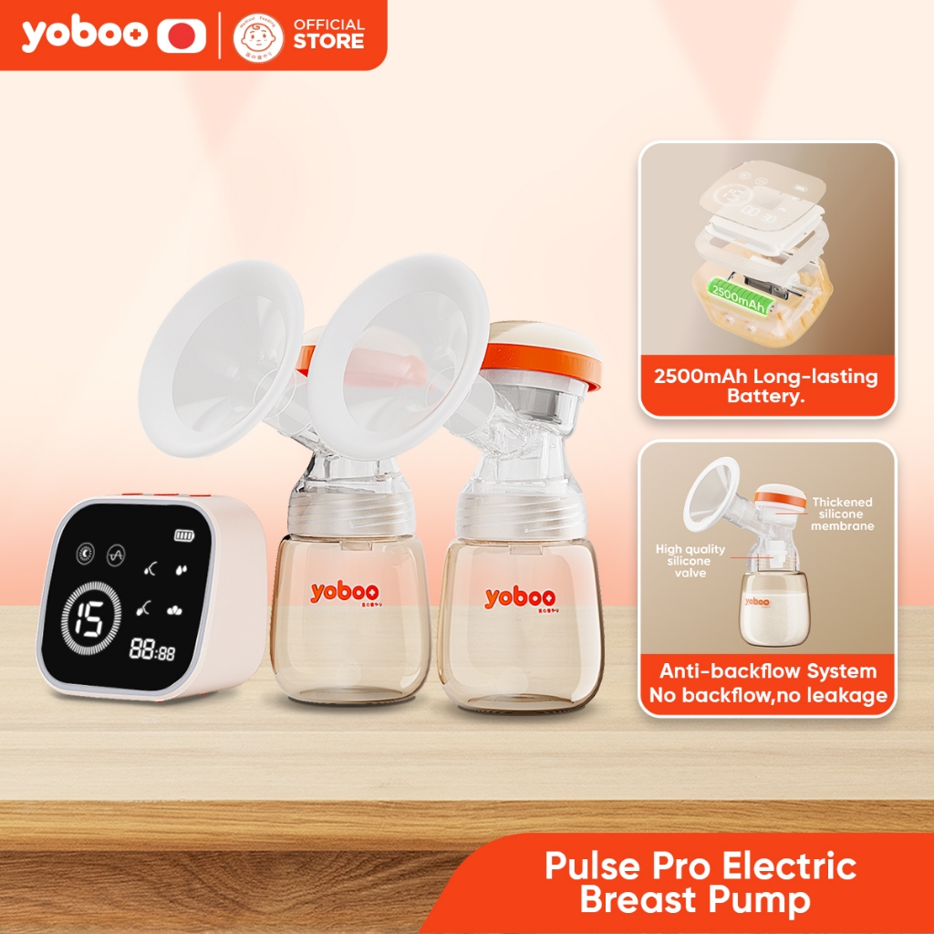 Yoboo Pulse Pro Electric Breast Pump Set | Shopee Philippines