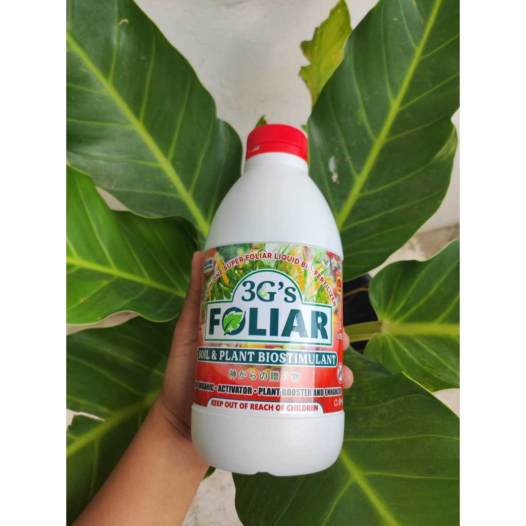 3G's Foliar Red Cap 1Liter with Insect Repellent Soil & Plant ...