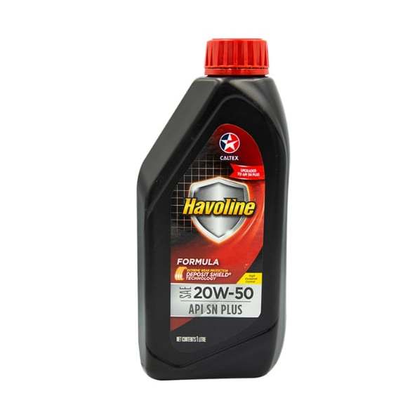 HAVOLINE BLACK 1L 20w-50 | Shopee Philippines