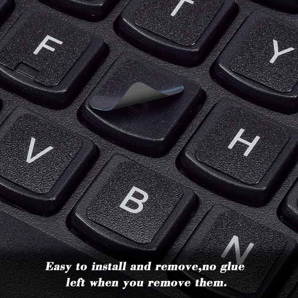 1PC Keyboard Stickers, Universal English Keyboard Stickers | Shopee ...