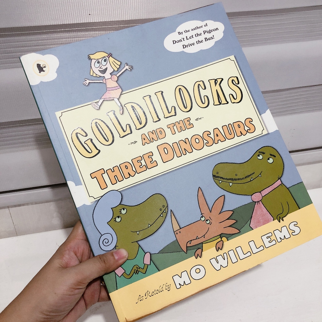 00164-HOME LIBRARY | GOLDILOCKS AND THE THREE DINOSAURS | BOOK FOR KIDS ...