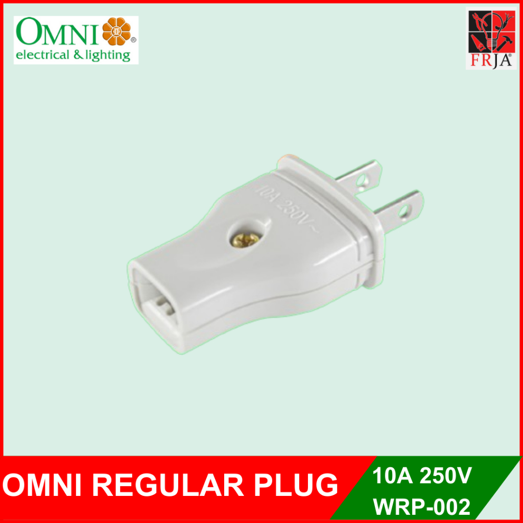 OMNI REGULAR PLUG 10A 250V - WRP-002 | Shopee Philippines