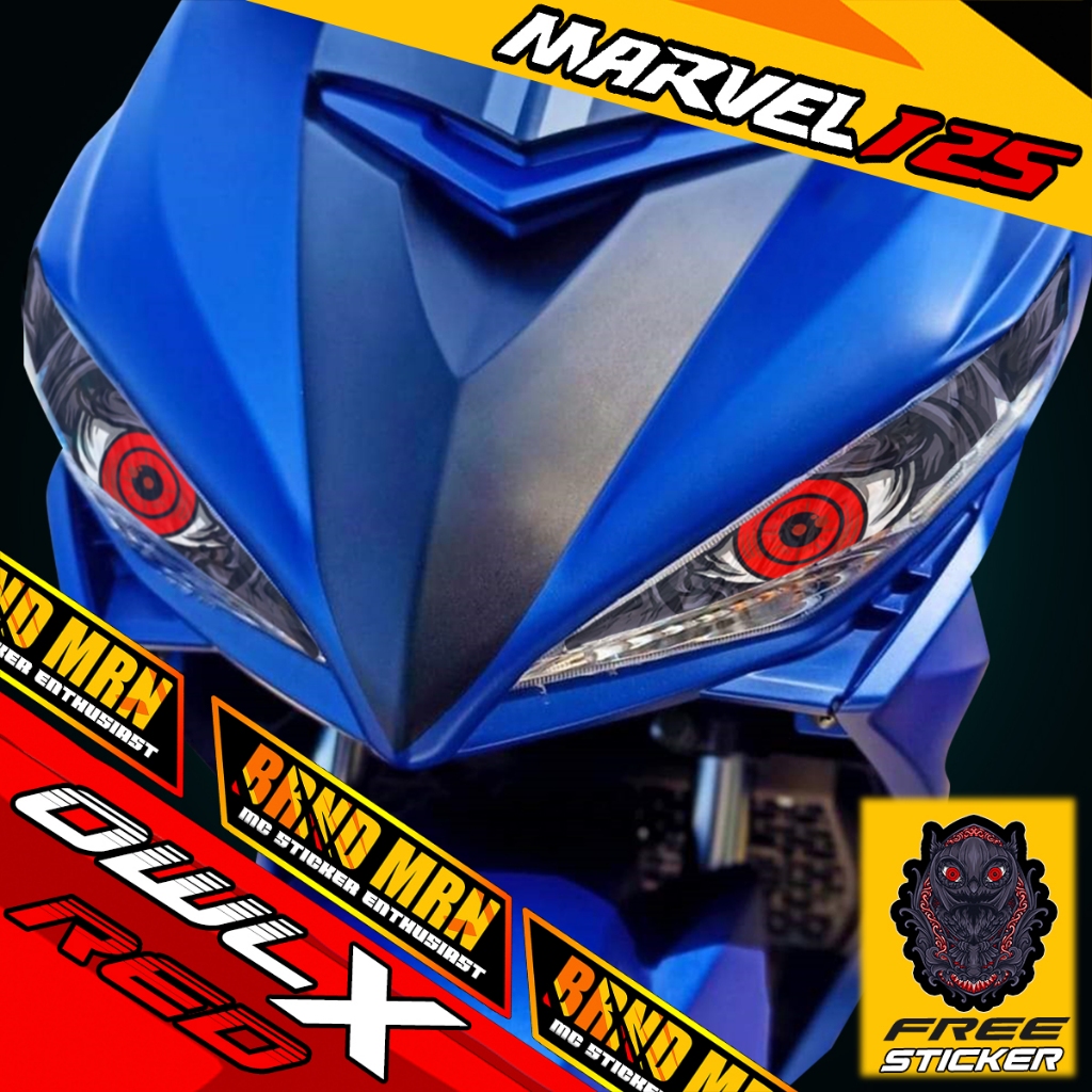 EURO MARVEL 125 WINKER EYE STICKER TINT PROTECTOR | Shopee Philippines