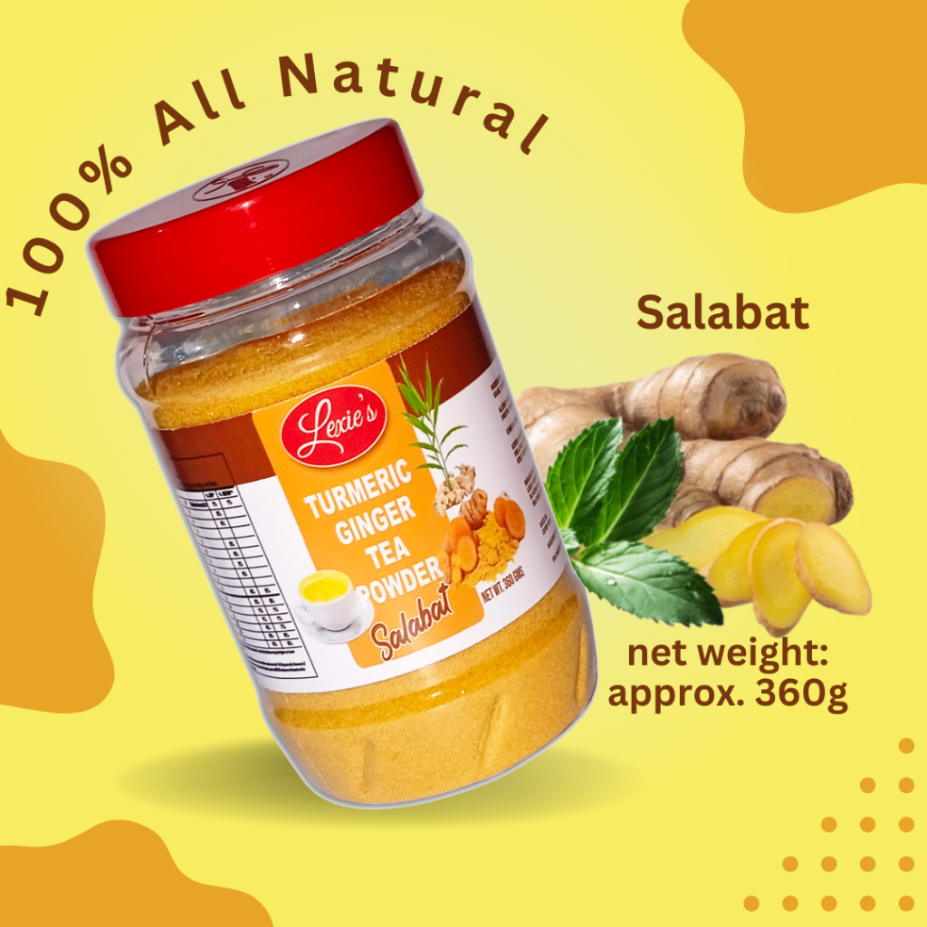 LEXIE'S TURMERIC GINGER POWDER INSTANT SALABAT 360G (NO NEED TO ADD ...