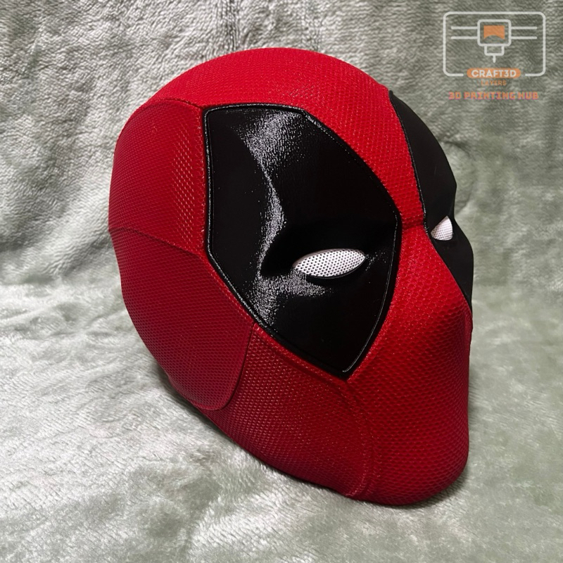 Deadpool Mask 2024 | Textured Magnetic Helmet | Deadpool & Wolverine ...
