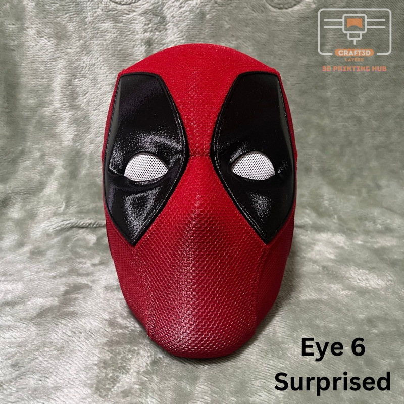 Deadpool Mask 2024 | Textured Magnetic Helmet | Deadpool & Wolverine ...