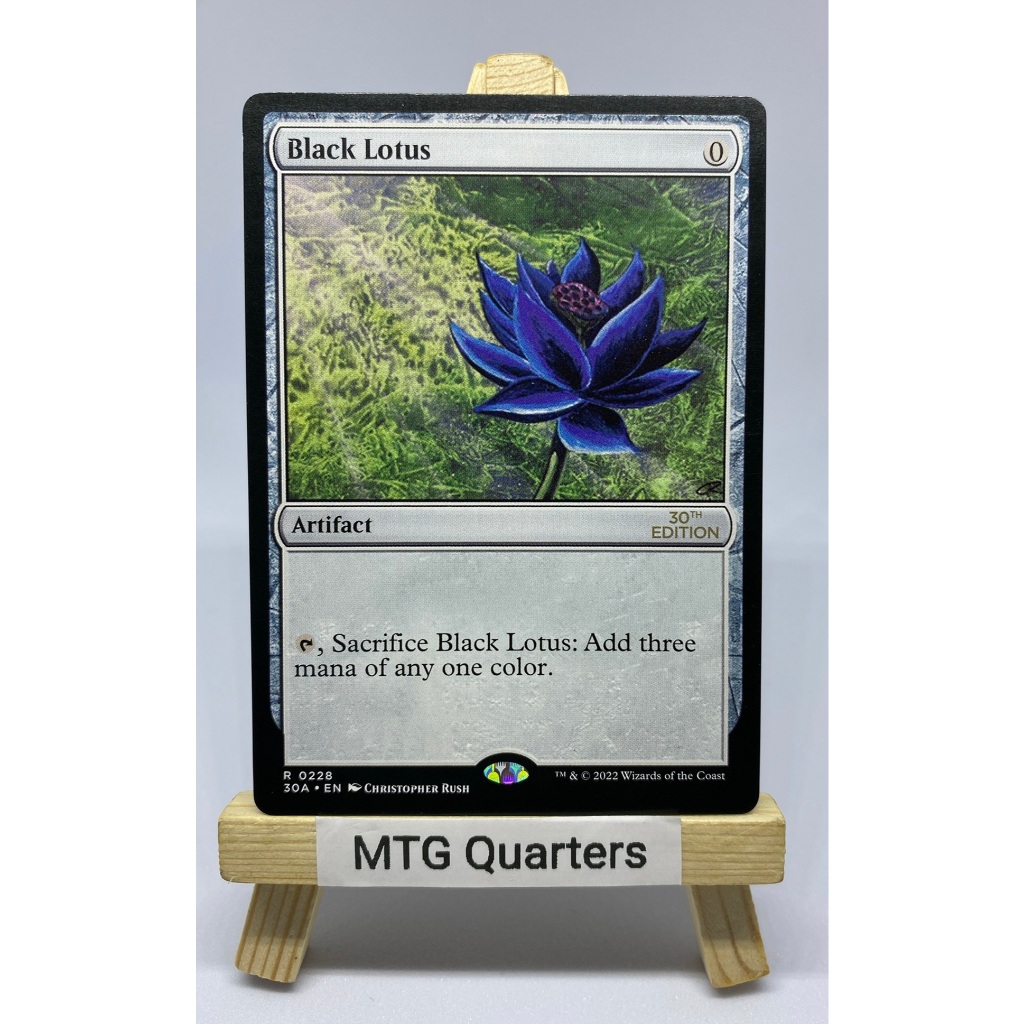 Pr0xy Card - Black Lotus #228 | 30th Anniversary Edition (30A) | Shopee Philippines