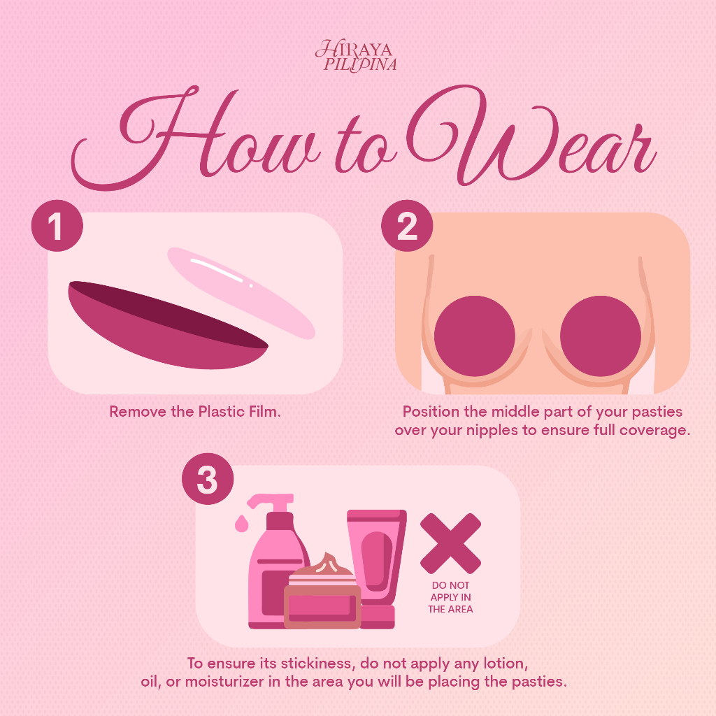 *Hiraya Pilipina* Adhesive Nipple Pasties (Waterproof, Reusable Nipple ... *Hiraya Pilipina* Adhesive Nipple Pasties (Waterproof, Reusable Nipple ...