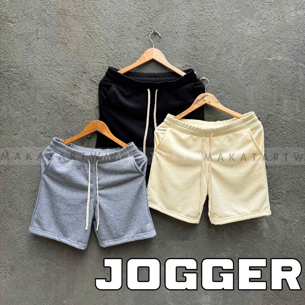 JOGGER SHORT SWEAT SHORT | Shopee Philippines
