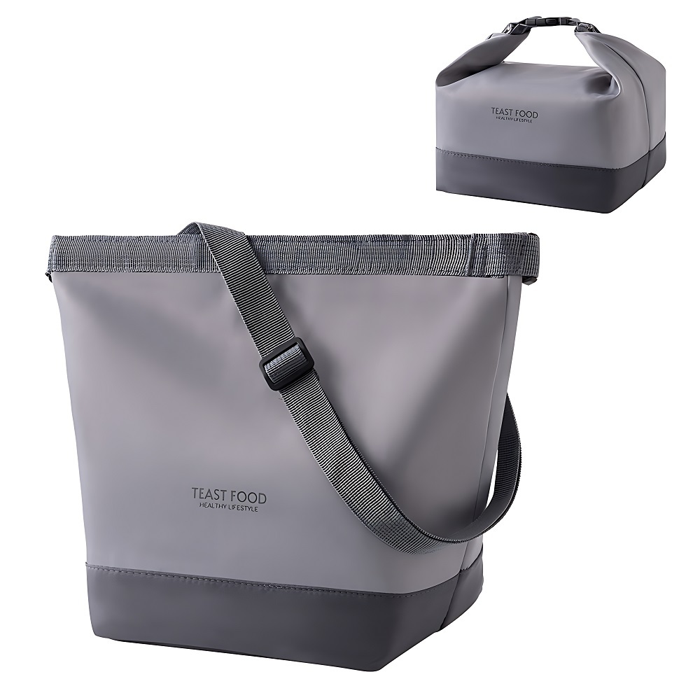 Crossbody Picnic Lunch Bag with Secure Velcro Closure for Fresh Meals ...