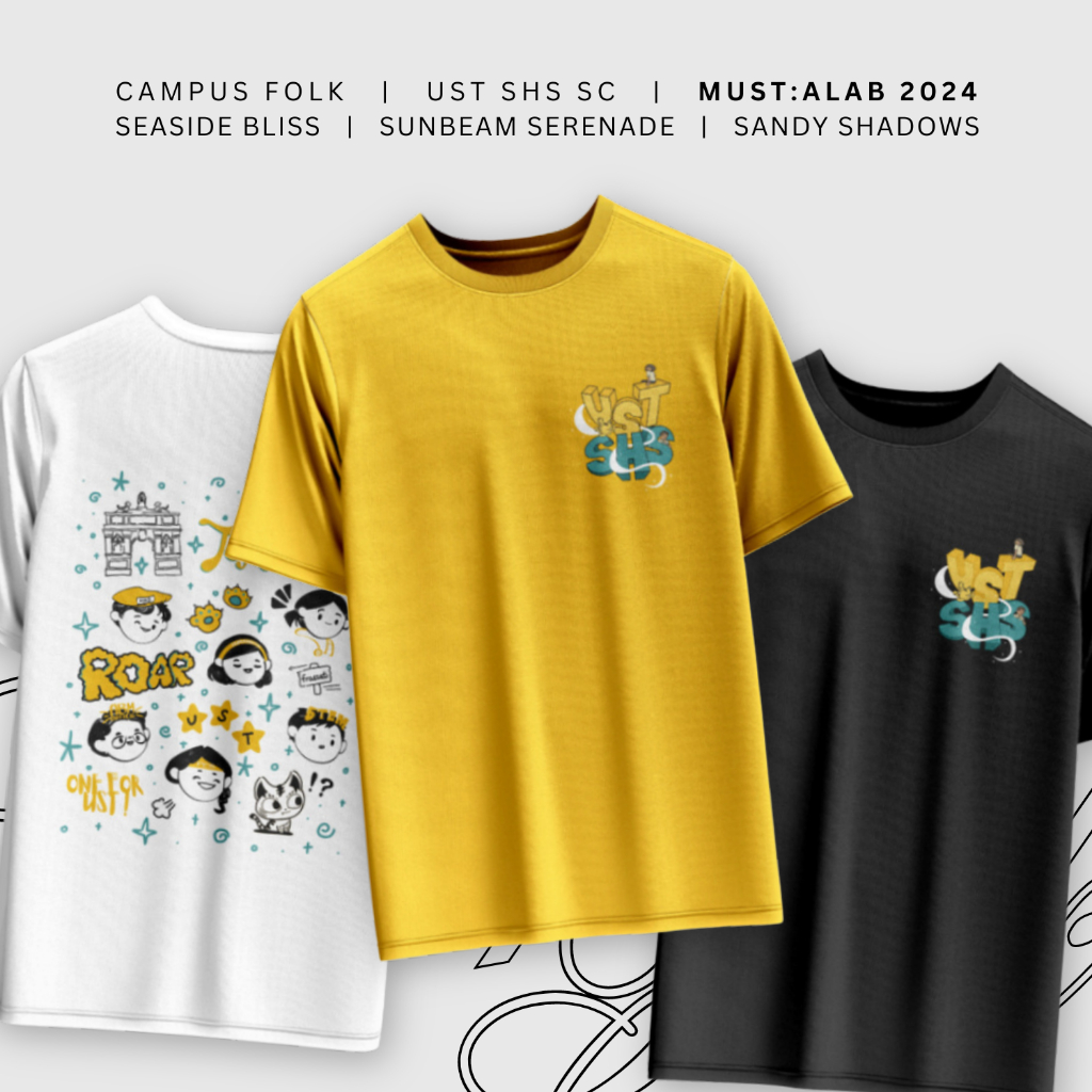 UST SHS MUST Shirt | Campus Folk UST SHS SC | Shopee Philippines