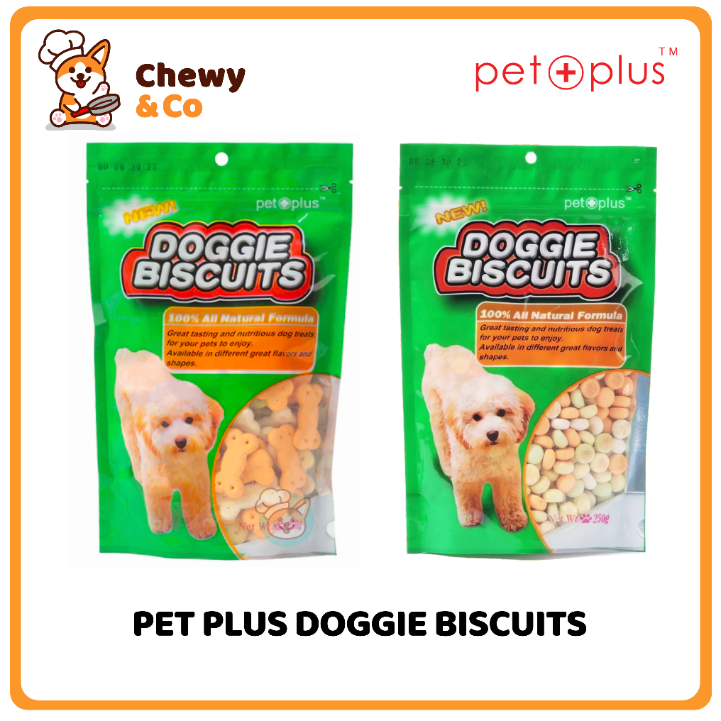 Pet Plus Doggie Biscuits Dog Treats 80g and 200g | Shopee Philippines