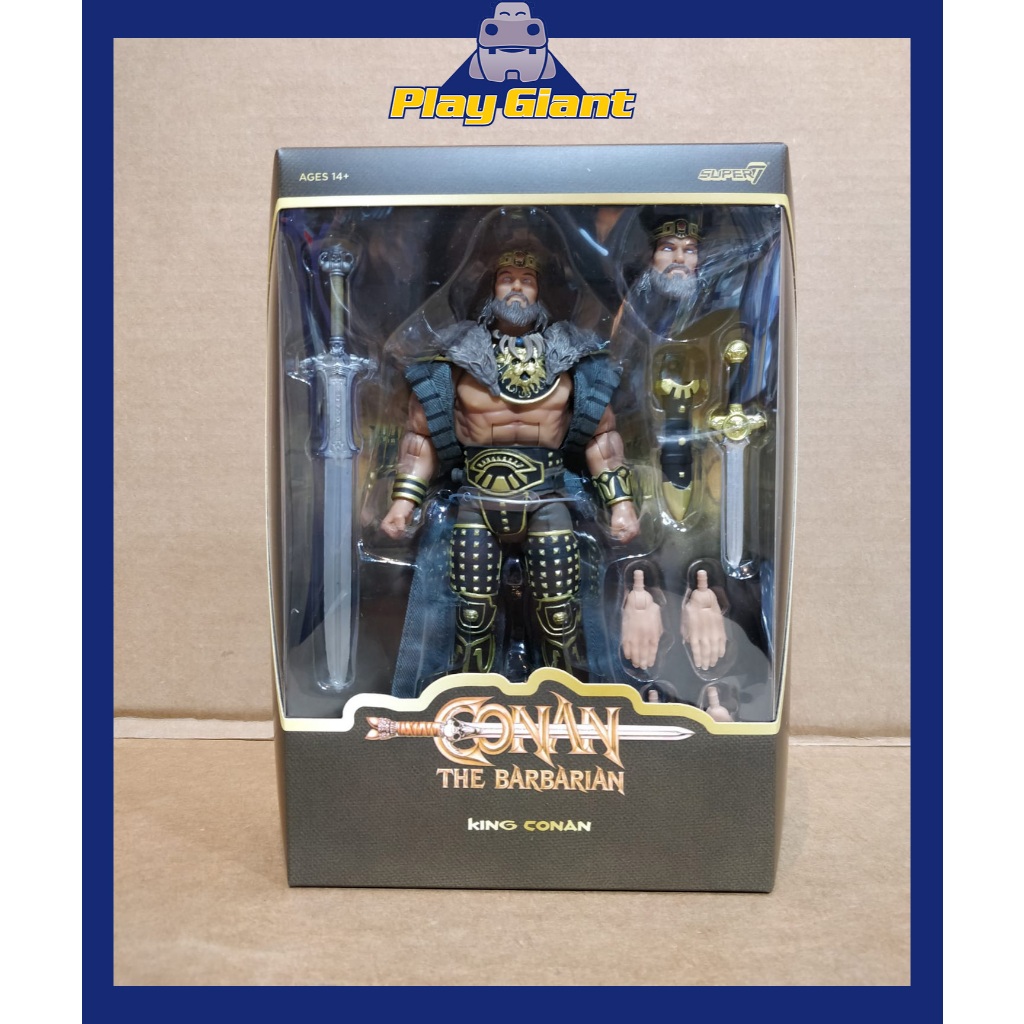 Super7 Conan the Barbarian Ultimates King Conan 7inch Action Figure ...