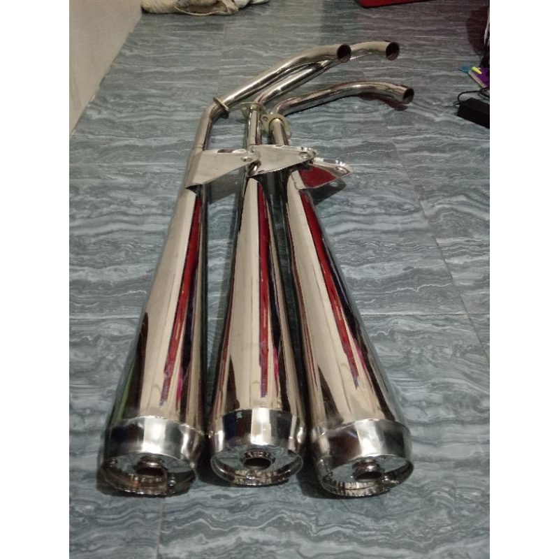 MICROBIKE ext125/150/version 2 chicken pipe stainless | Shopee Philippines