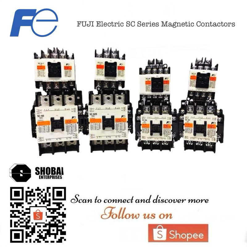 Fuji Electric SC Series Magnetic Contactors | Shopee Philippines