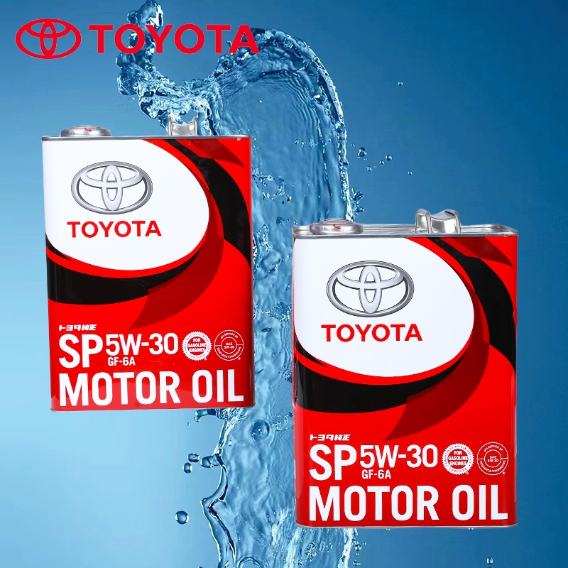 Toyota Genuine Motor Oil 5W-30 SN/CF 4L Fully Synthetic Diesel SP GF-61 Car for Gasoline Engine ...