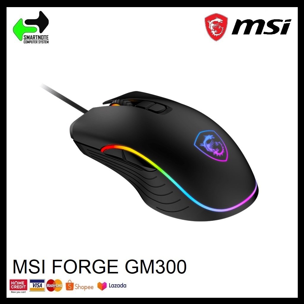 MSI FORGE GM300 GAMING MOUSE | Shopee Philippines